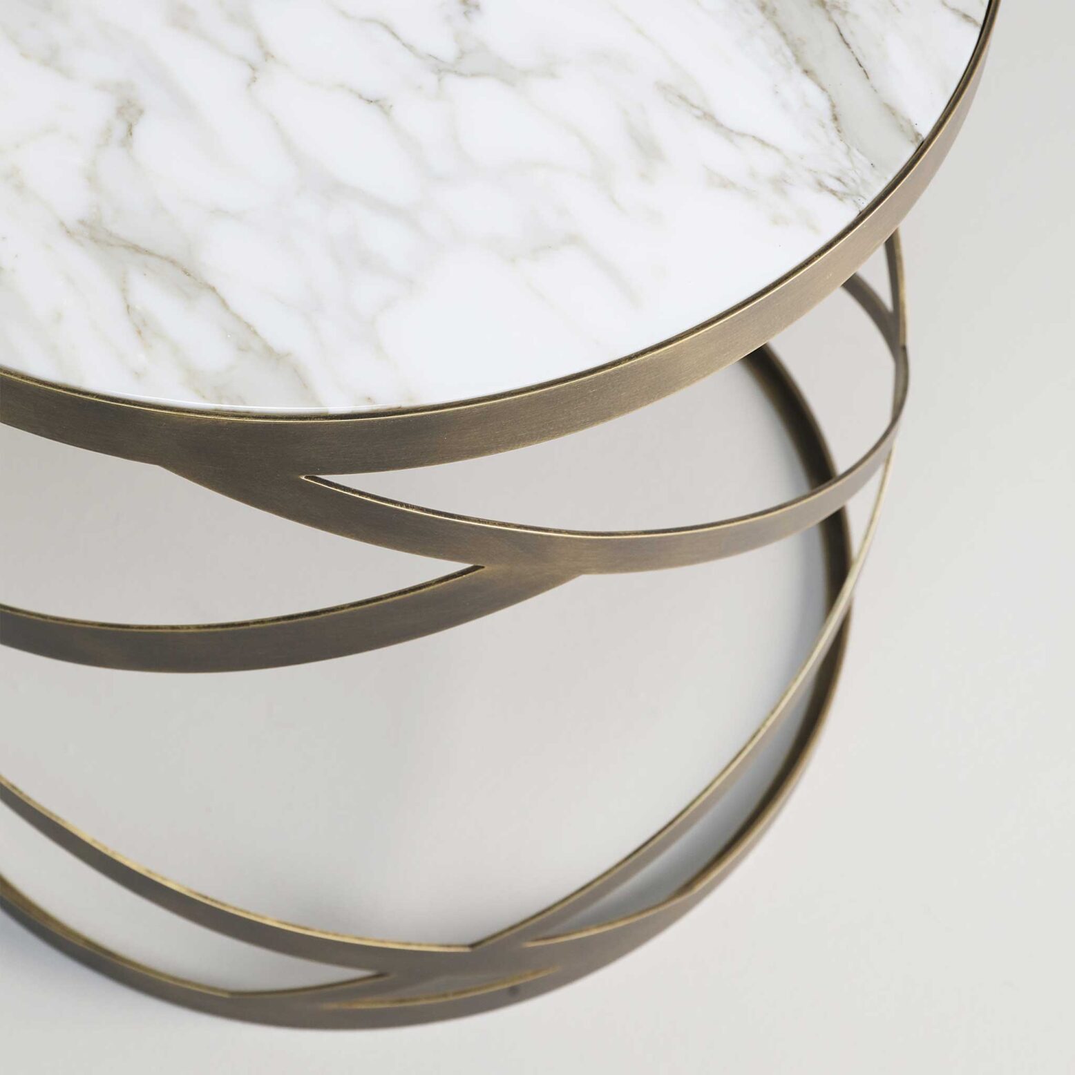 Ariel Round Side Table | Contemporary Furniture by Tom FaulknerTom Faulkner