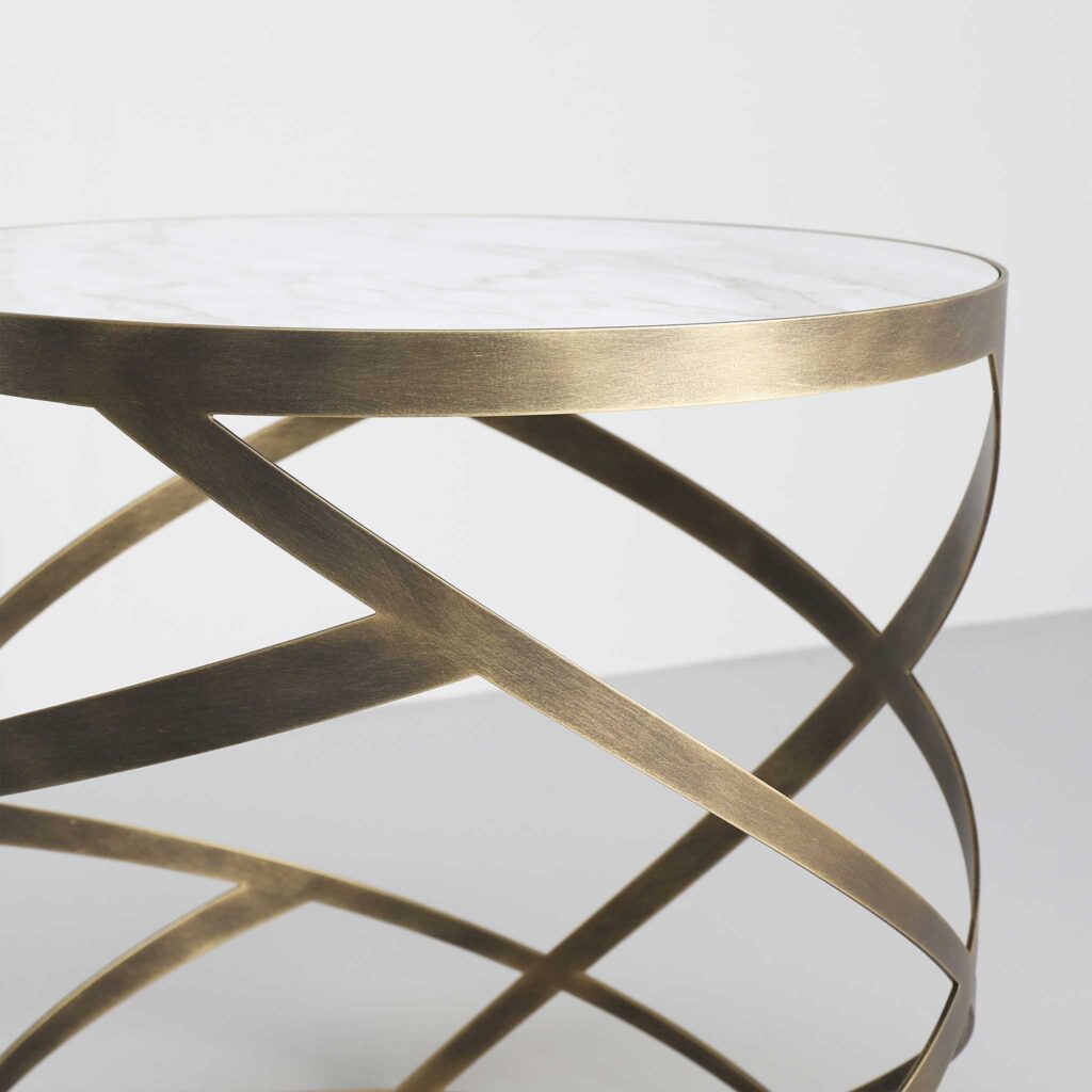 Ariel Round Side Table | Contemporary Furniture by Tom FaulknerTom Faulkner