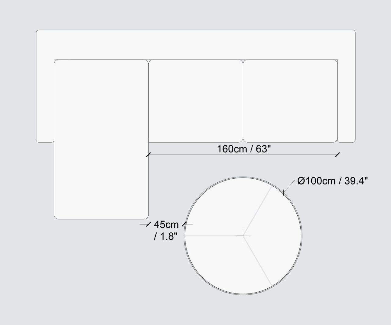Coffee Table Size Guide - Tom Faulkner
