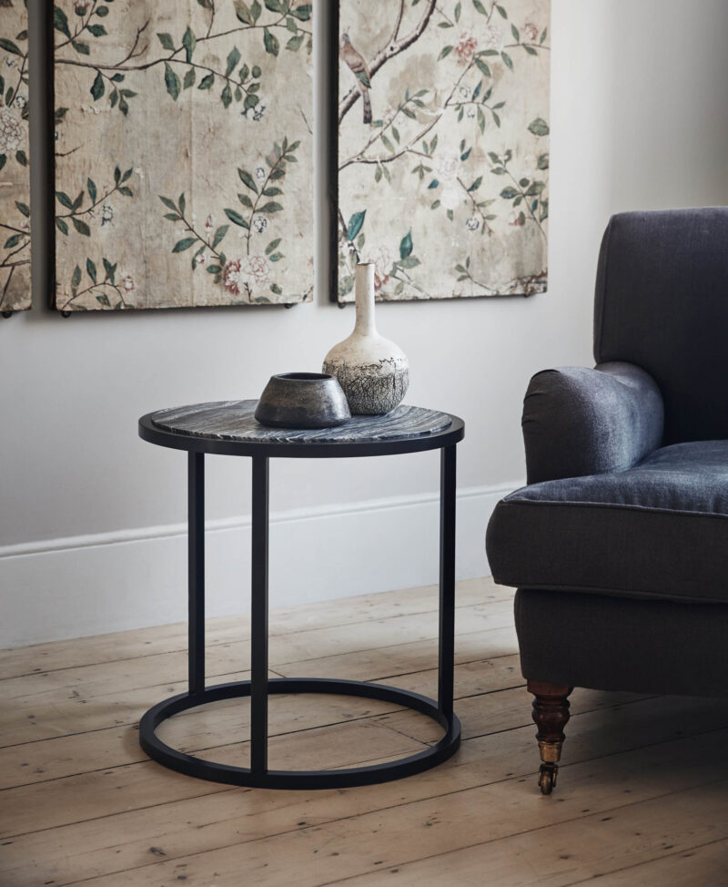 Siena Round Side Table | Modern Furniture by Tom FaulknerTom Faulkner